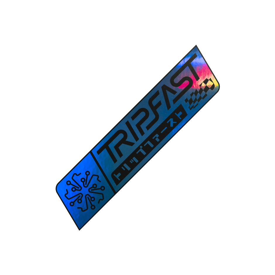Sakura v2 Logo Two Layer Sticker "Apex" – TRIPFAST.jp